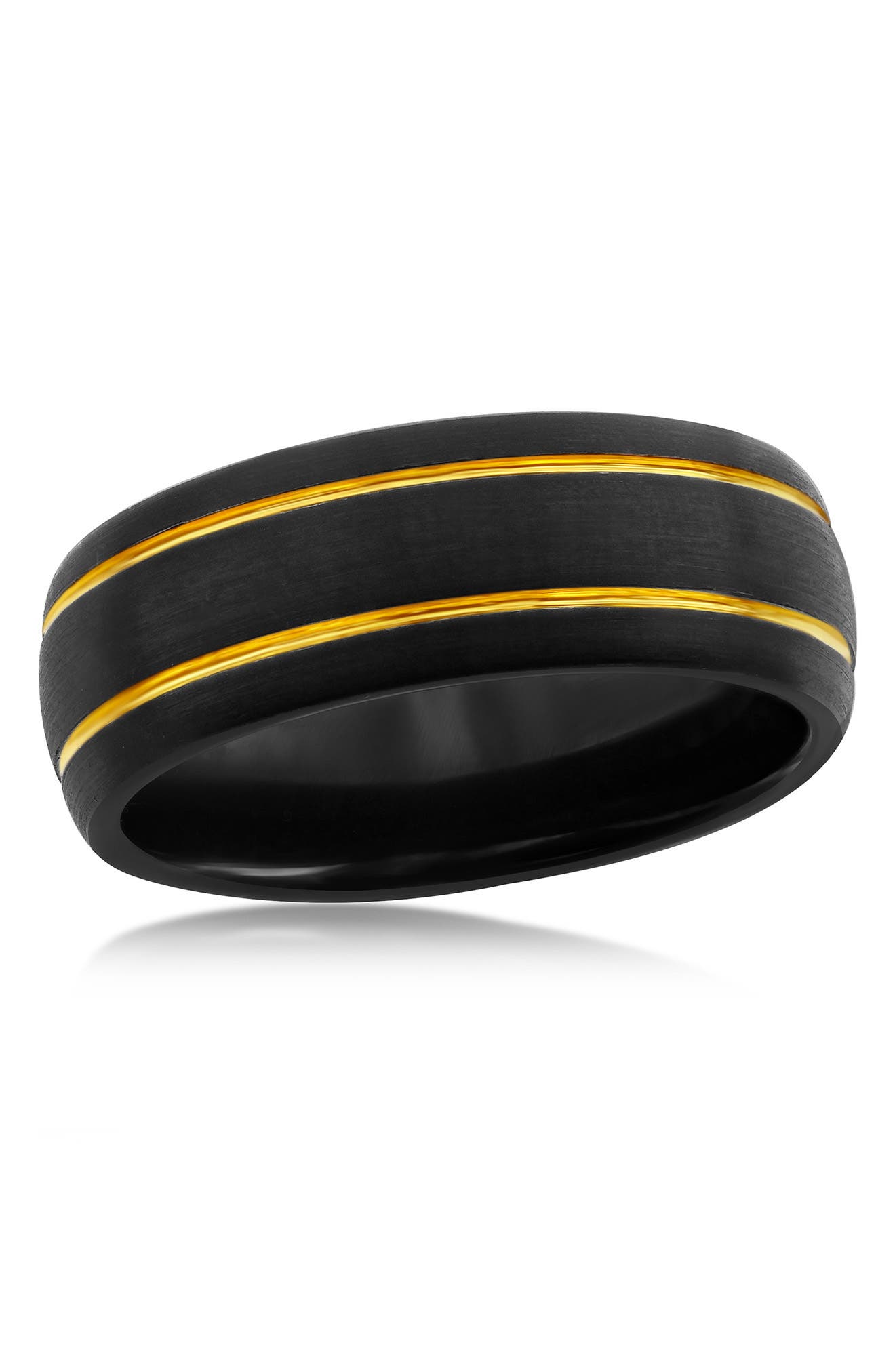 BLACKJACK Double Stripe Tungsten Ring | Nordstromrack