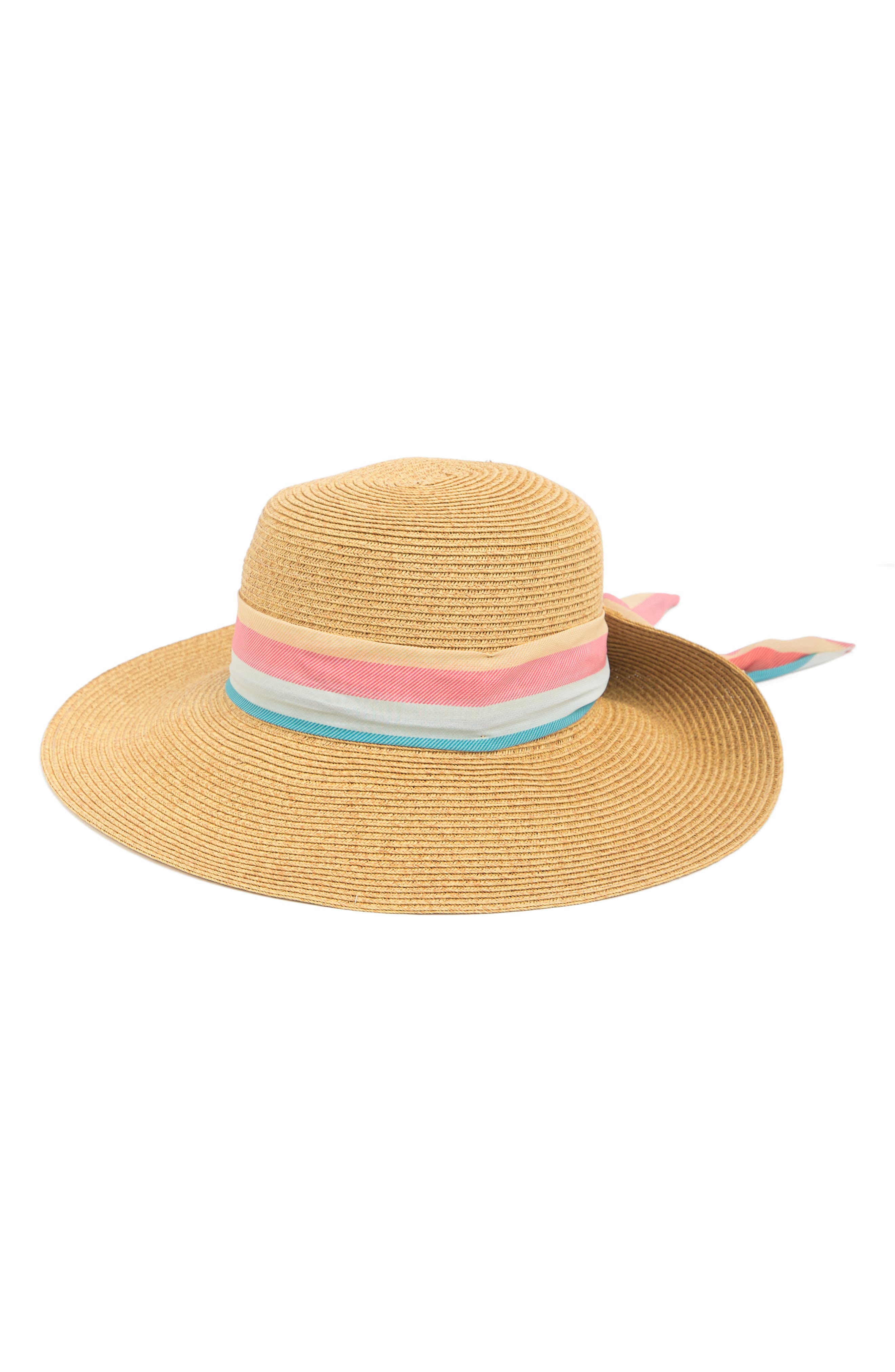 Nine West Printed Scarf Flip Up Flop Hat | Nordstromrack