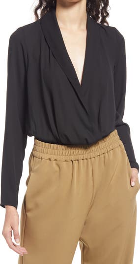 Open Edit Wrap Bodysuit | Nordstromrack