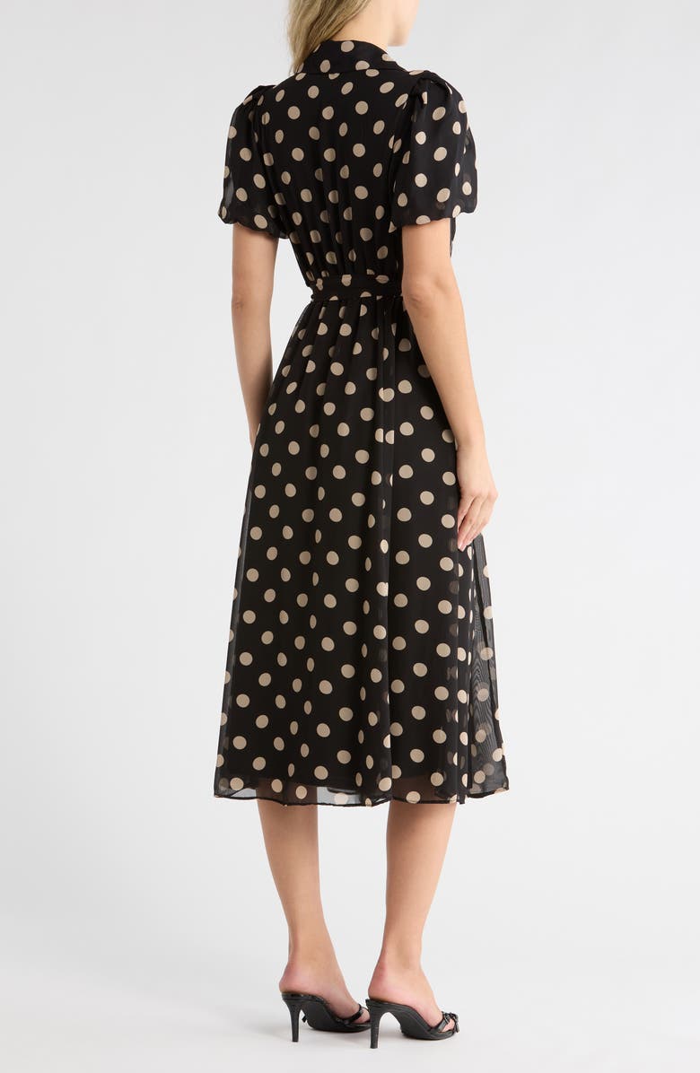 SANDRA DARREN Bubble Sleeve Shirtdress | Nordstromrack