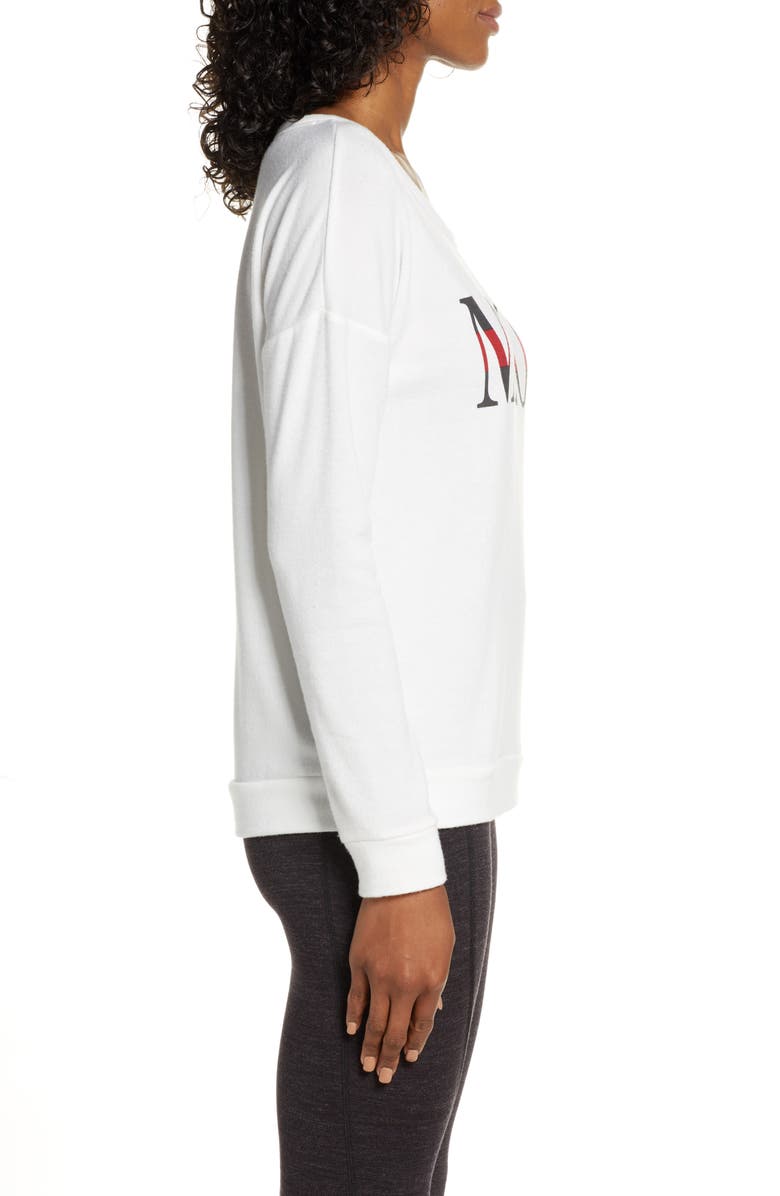 PJ Salvage Wild Heart Meow Print Long Sleeve Top | Nordstromrack