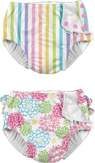 Green Sprouts Kids' Set of 2 Reusable Swim Diapers | Nordstromrack