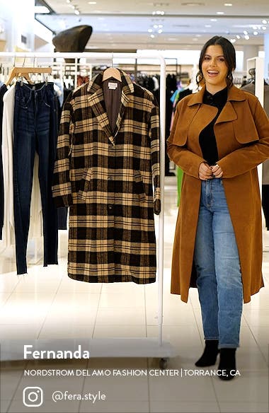 Brixton Cicely Plaid Coat | Nordstromrack