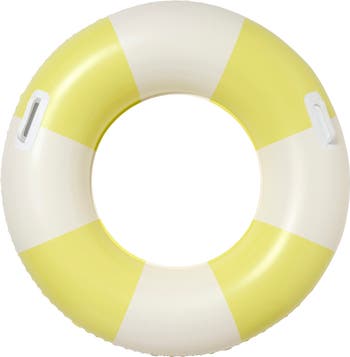 Sunnylife Slim Tube Pool Ring Tides Out Citrus 35" Inflatable Float ...