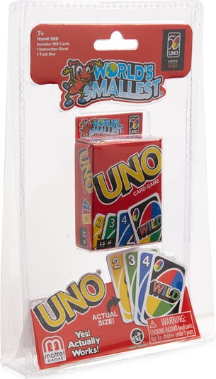 Super Impulse World's Smallest Uno Card Game | Nordstrom