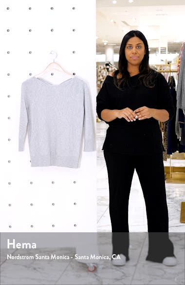 Halogen® Back Detail Sweater | Nordstromrack
