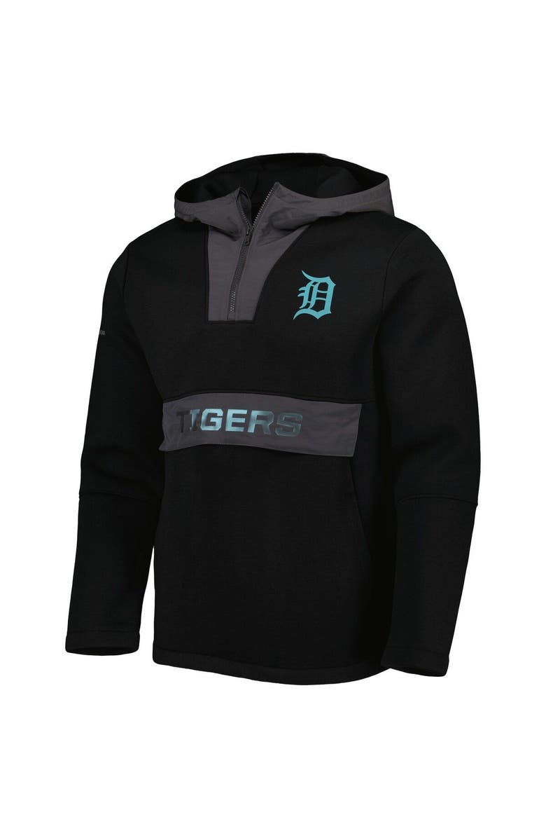 LEVELWEAR Men's Levelwear Black Detroit Tigers Ruckus Quarter-Zip ...