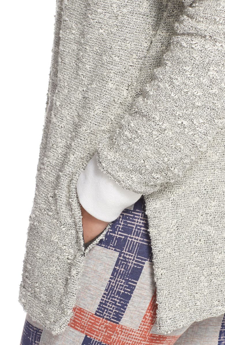 Alternative Hooded Open Front Bouclé Cardigan | Nordstrom