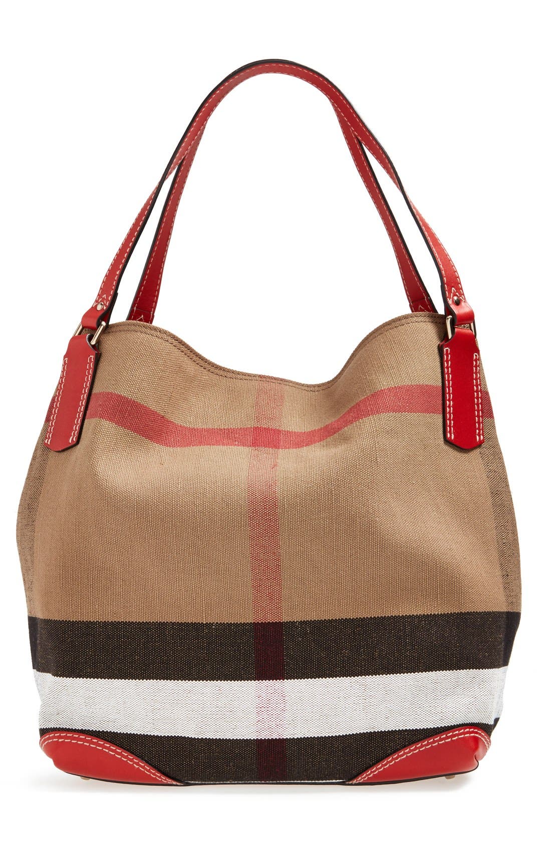 Burberry 'Medium - Exploded Check' Canvas Tote | Nordstrom