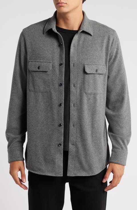 Men's Knit Button Up Shirts | Nordstrom Rack