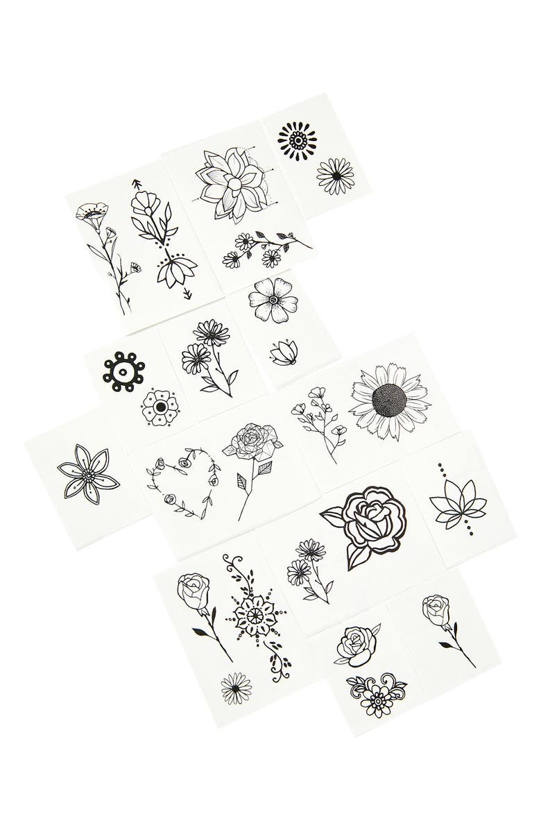 INKED by Dani Flower Child Pack Temporary Tattoos | Nordstrom