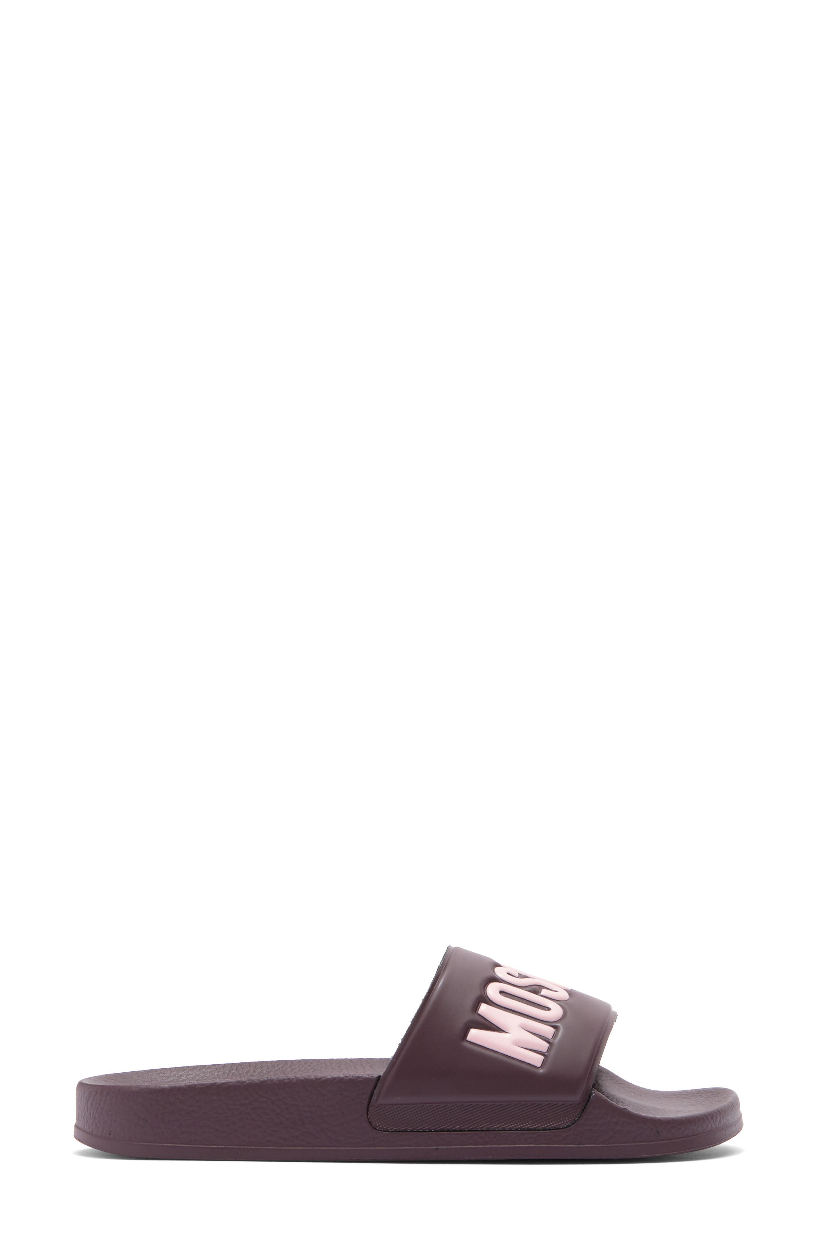 Moschino Logo Pool Slide Sandal (Women) | Nordstromrack