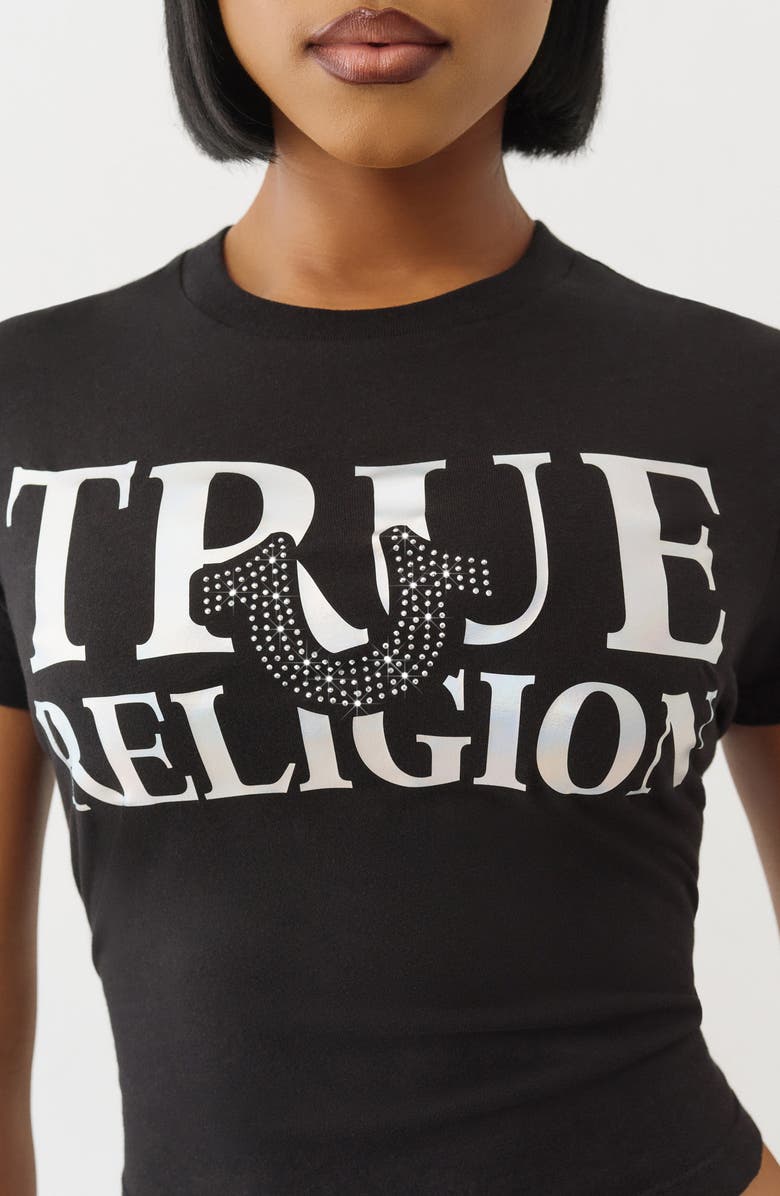 True Religion Crystal Embellished Graphic T-Shirt | Nordstromrack