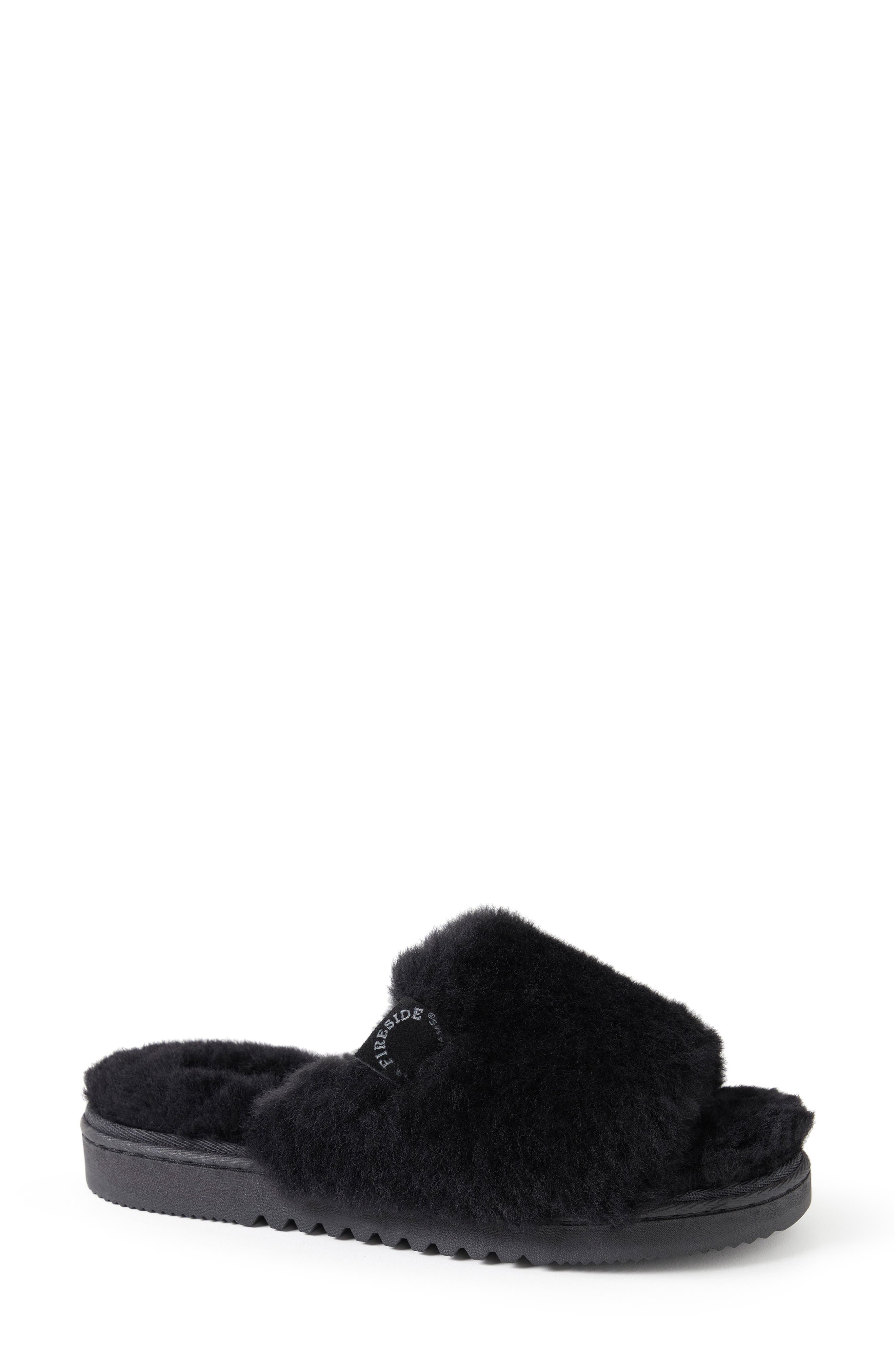 FIRESIDE BY DEARFOAMS Cairns Genuine Shearling Slipper (Women ...