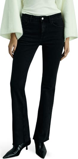 MANGO Raw Hem Balloon Jeans | Nordstromrack