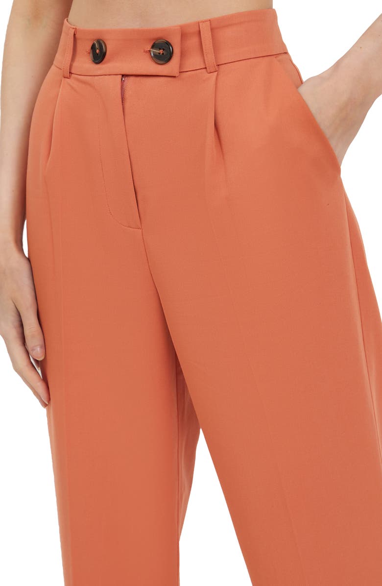 4th & Reckless Aliane High Waist Wide Leg Trousers | Nordstrom
