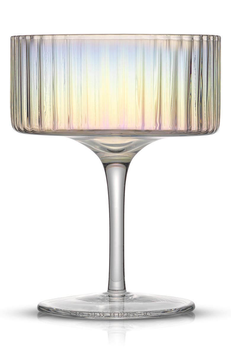 JoyJolt Christian Siriano Set of 2 Stunning Chroma Iridescent Champagne ...