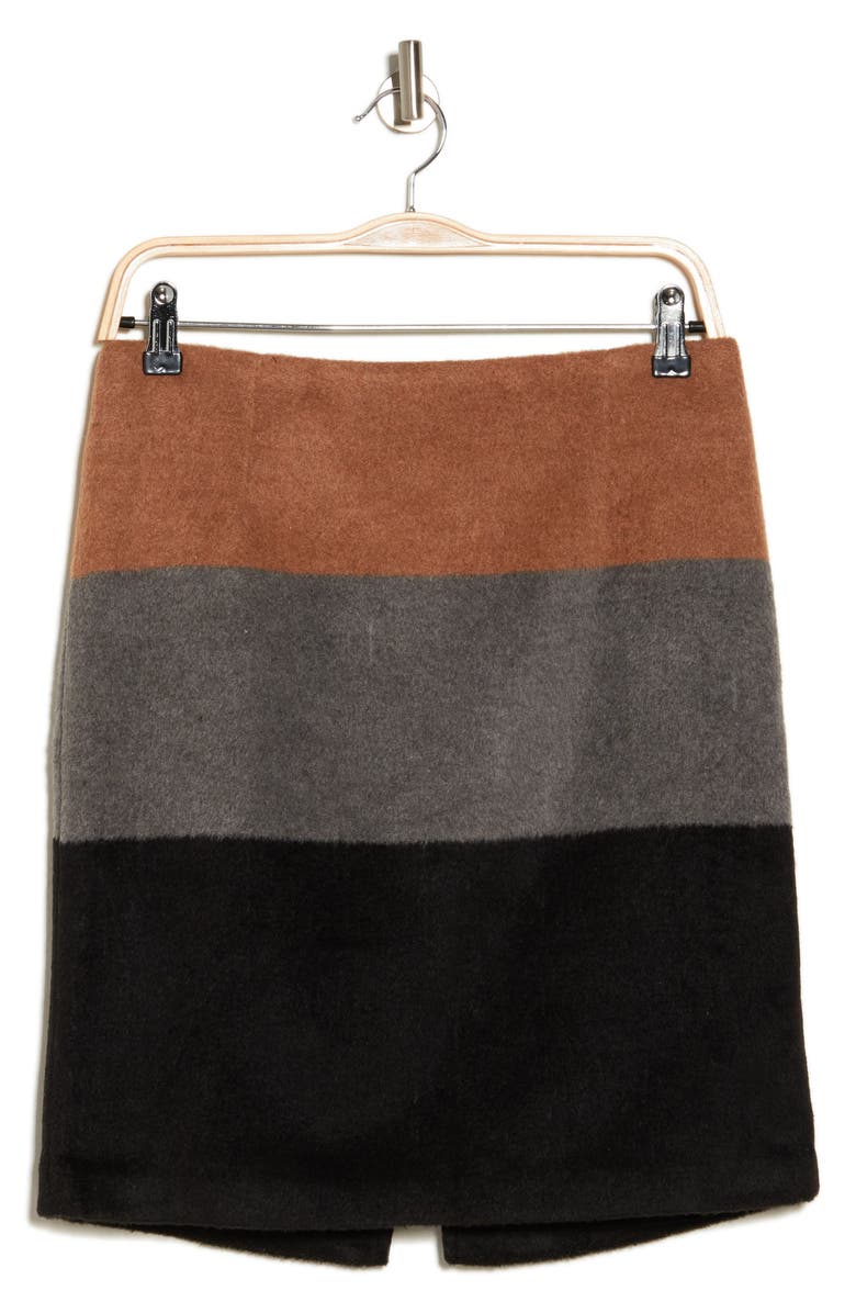 Amanda & Chelsea Brushed Colorblock Mini Skirt | Nordstromrack