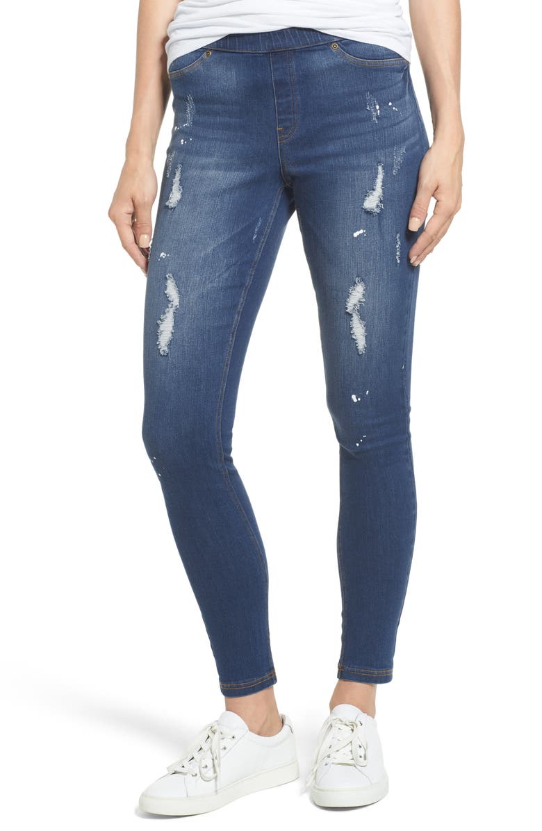 Hue Paint Splatter Denim Leggings | Nordstromrack