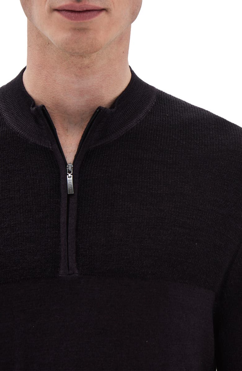 Robert Barakett Newbury Half Zip Wool Sweater | Nordstromrack