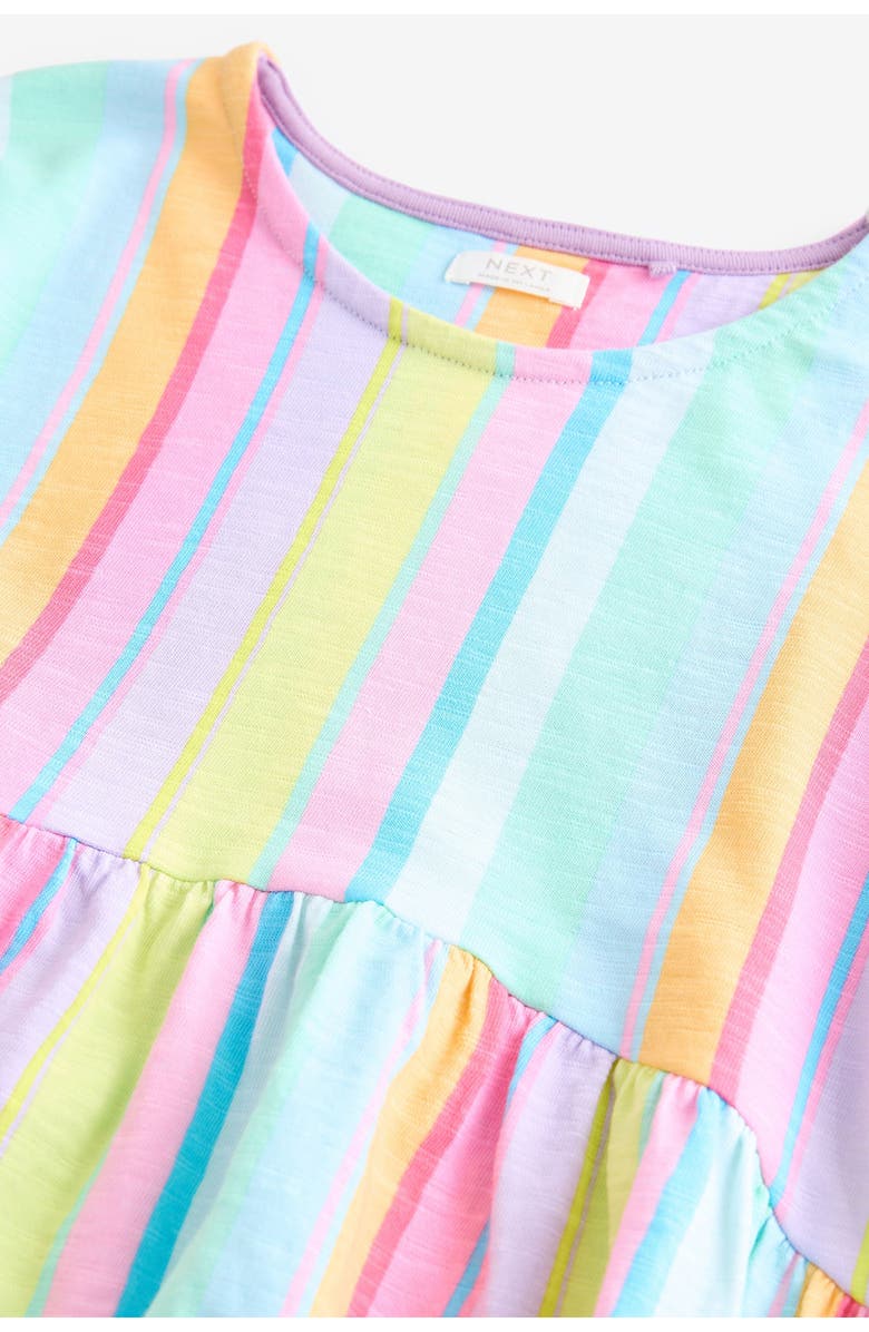 NEXT Kids' Rainbow Stripe Dress | Nordstromrack