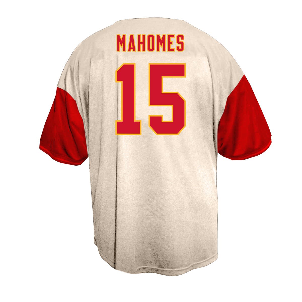FANATICS Men's Fanatics Patrick Mahomes Cream Kansas City Chiefs Big ...