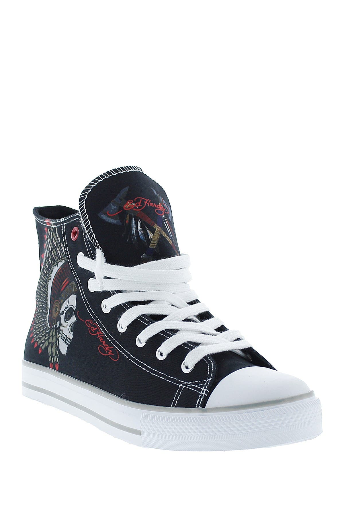 Ed Hardy Skull High Top Sneaker | Nordstromrack