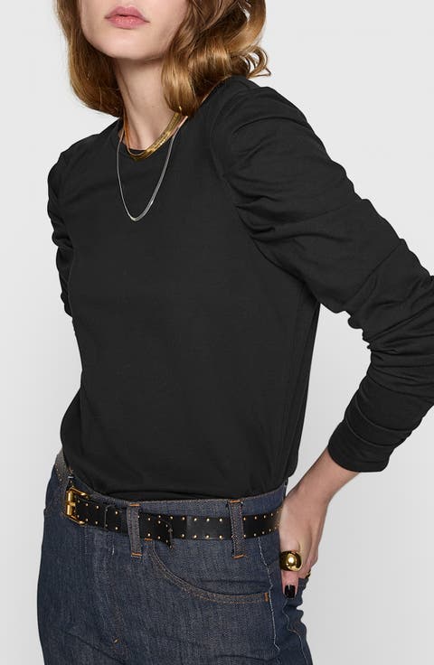 Women's Ruched Tops | Nordstrom