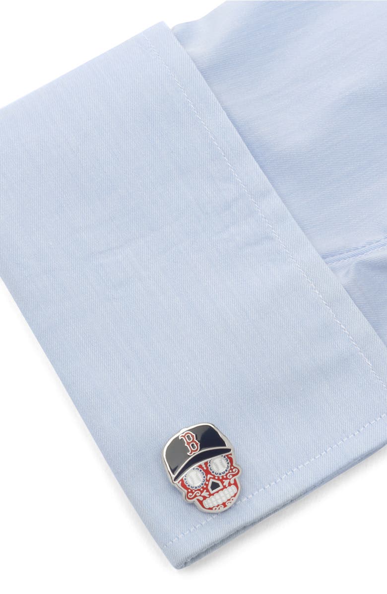 Cufflinks, Inc. Boston Red Sox Sugar Skull Cuff Links | Nordstrom