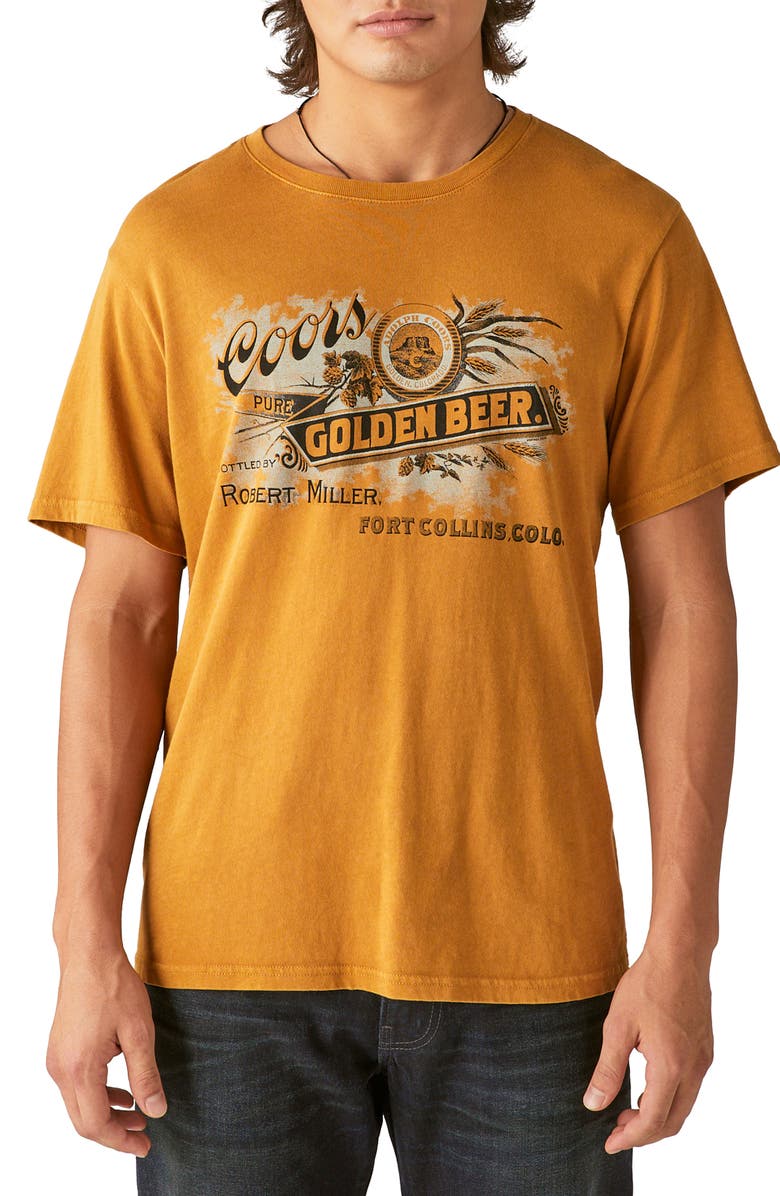 Lucky Brand Coors Golden Beer Cotton Graphic Tee | Nordstromrack
