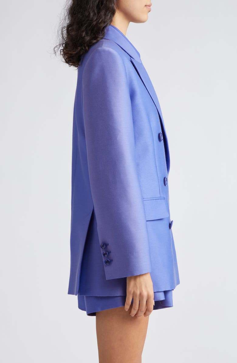 Zimmermann Natura Double Breasted Wool & Silk Blazer | Nordstromrack