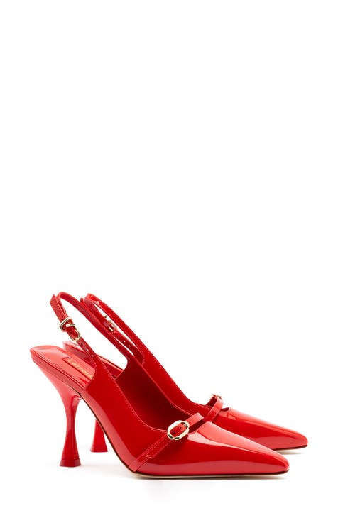 Women's Red Slingback Heels | Nordstrom