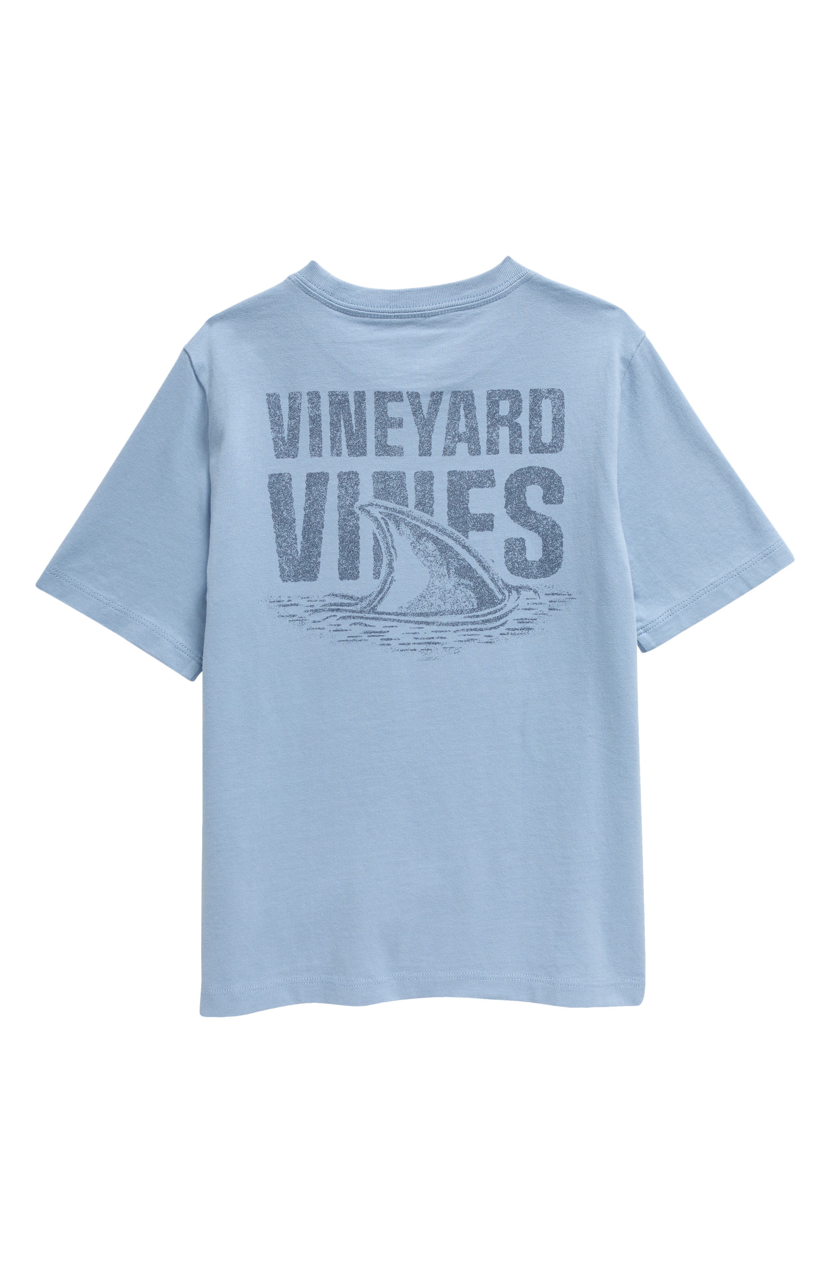 vineyard vines Kids' Shark Fin Graphic Cotton Tee | Nordstrom