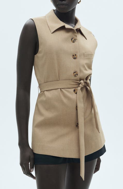 Women's Beige Vests | Nordstrom