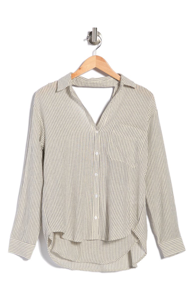 Heartloom Melanie Collared Cut-Out Blouse | Nordstromrack