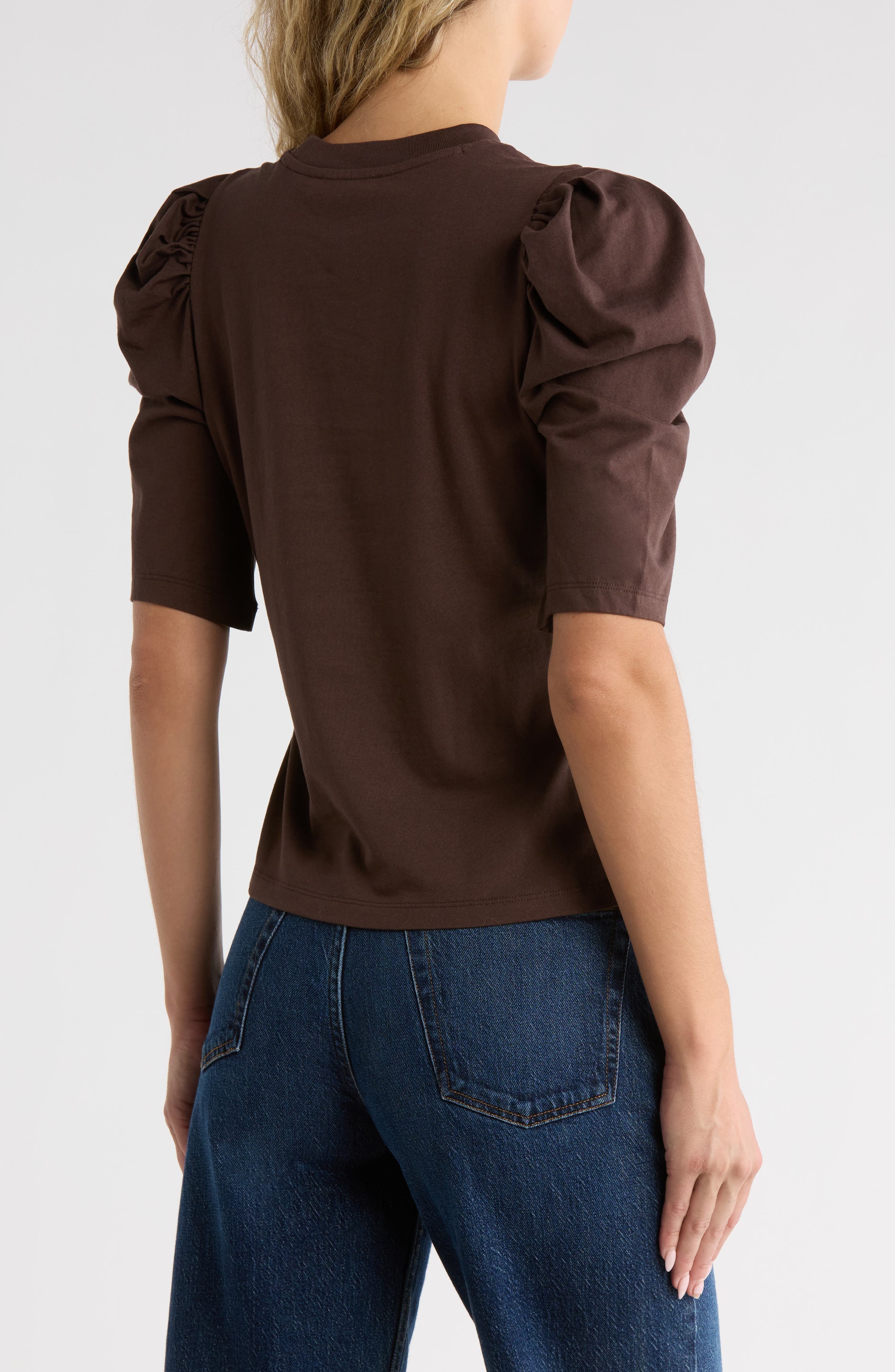 FRAME Puff Sleeve Jersey T-Shirt | Nordstromrack