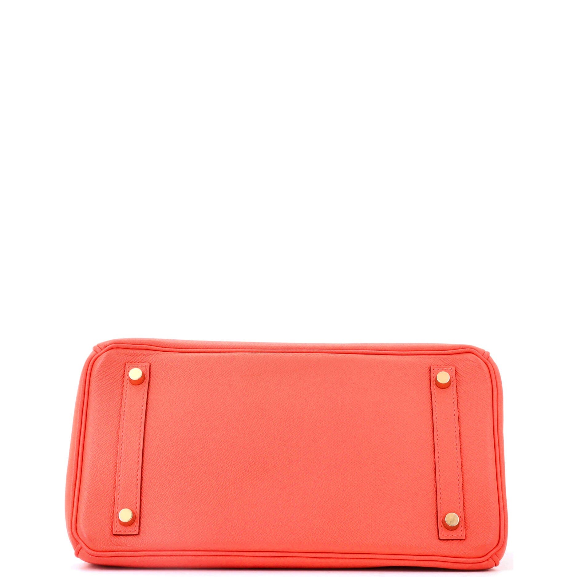 Birkin Handbag Red Epsom with Gold Hardware 30 (Women) | Nordstrom
