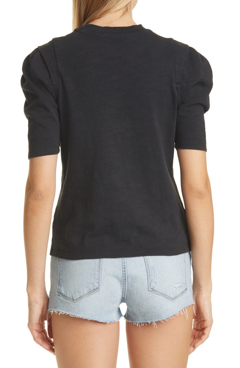 FRAME Pleated Puff Sleeve T-Shirt | Nordstromrack