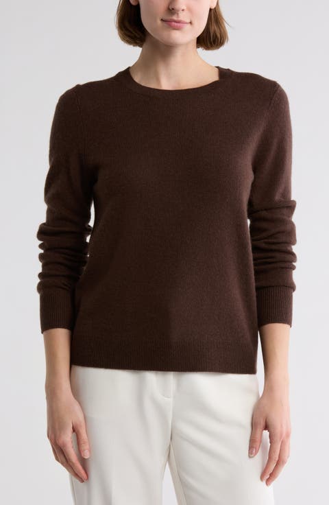 Brown Cashmere Sweaters for Women | Nordstrom Rack