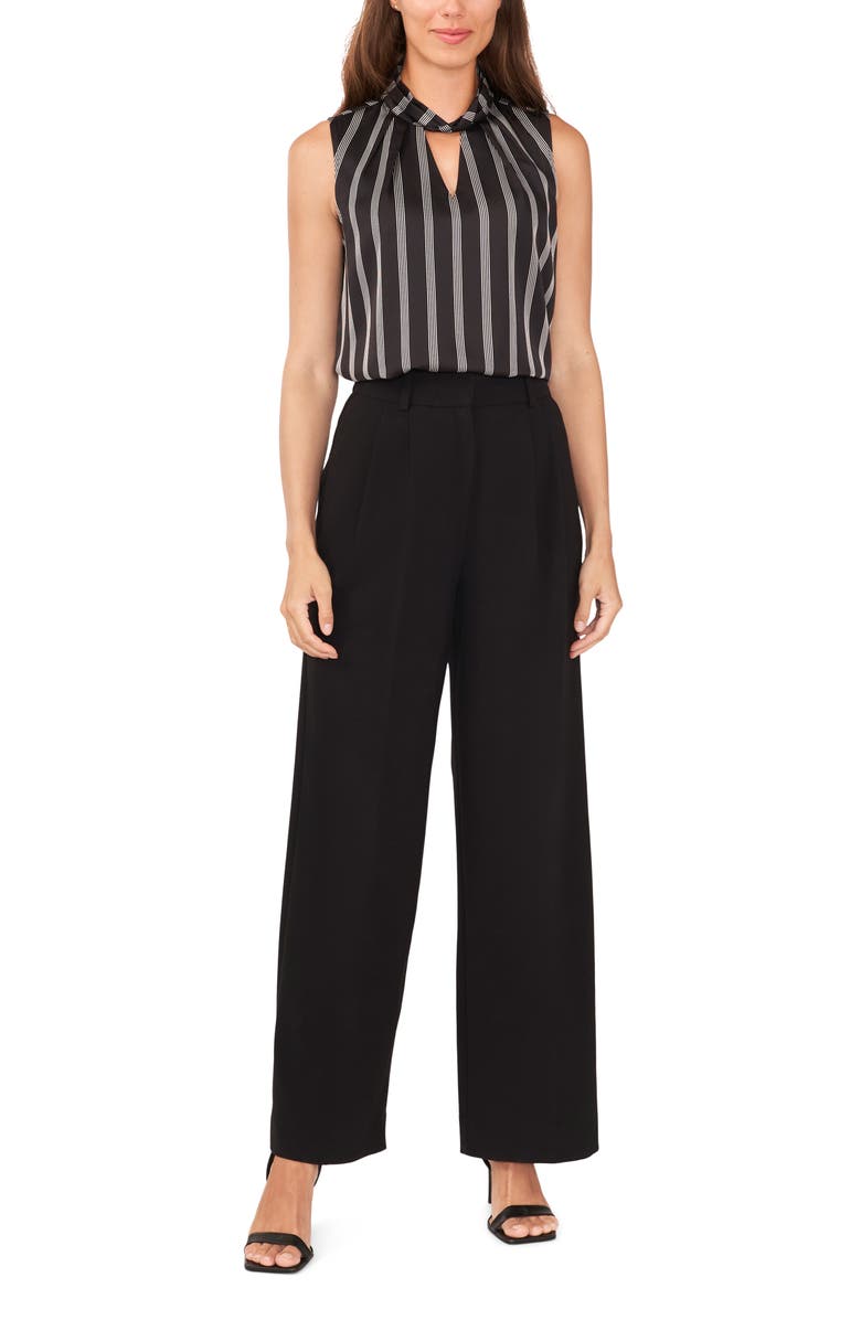 Halogen® Twist Neck Cutout Sleeveless Top | Nordstromrack