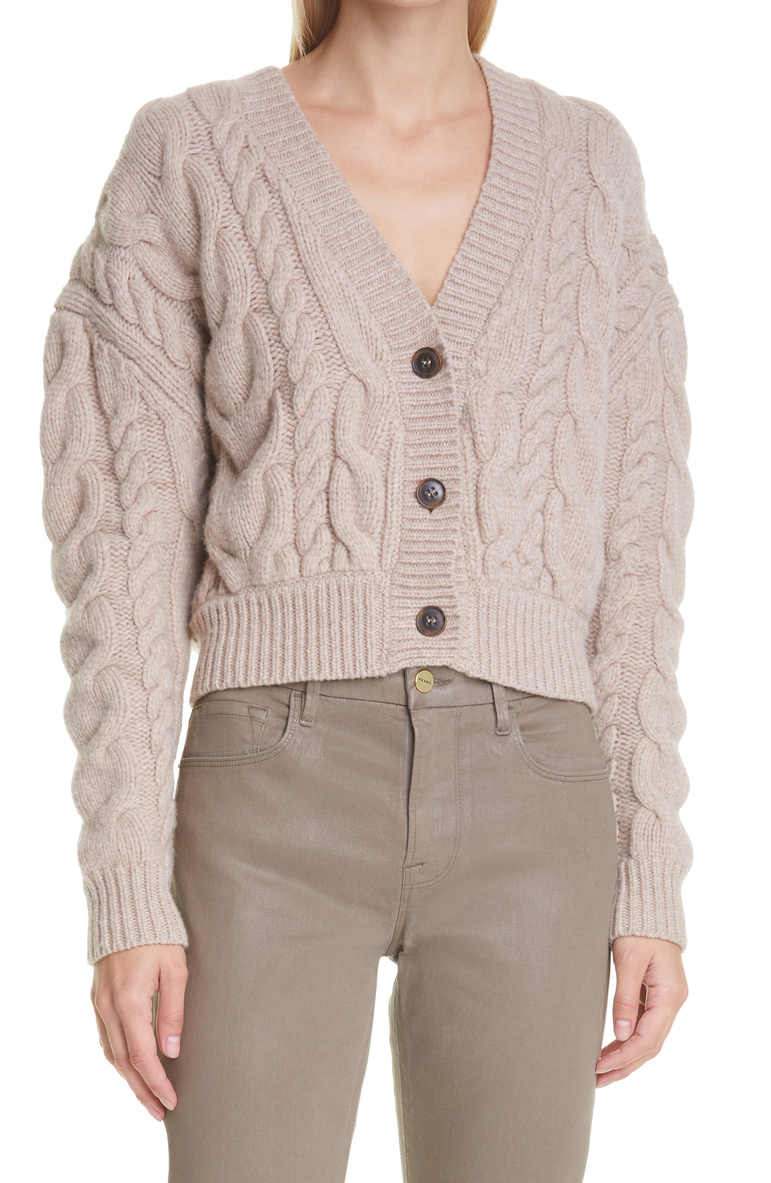 Merino Wool Cable Cardigan (Women) | Nordstromrack
