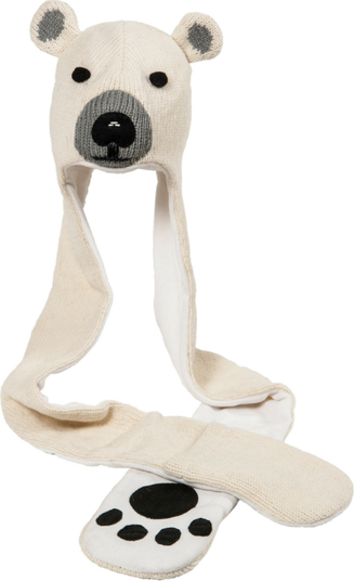 Nirvanna Designs Polar Bear Hatscarf | Nordstrom