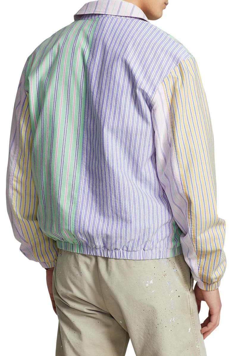 Polo Ralph Lauren Bayport Stripe Poplin Jacket | Nordstromrack