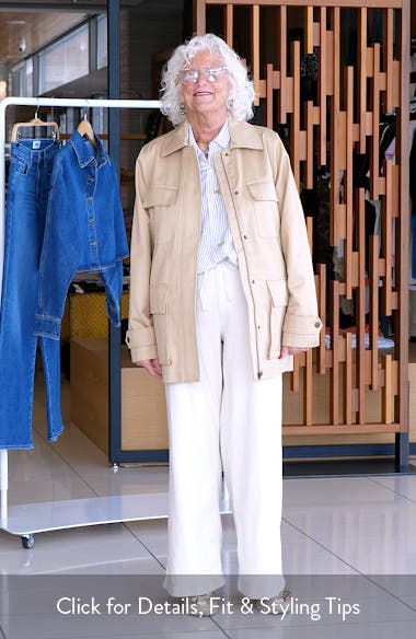 Caslon® Utility Cotton Trench Coat | Nordstromrack