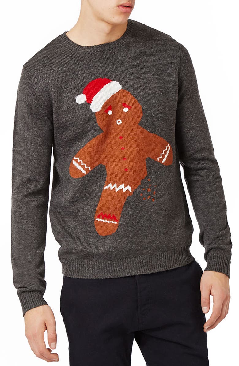 Topman Gingerbread Man Sweater | Nordstrom