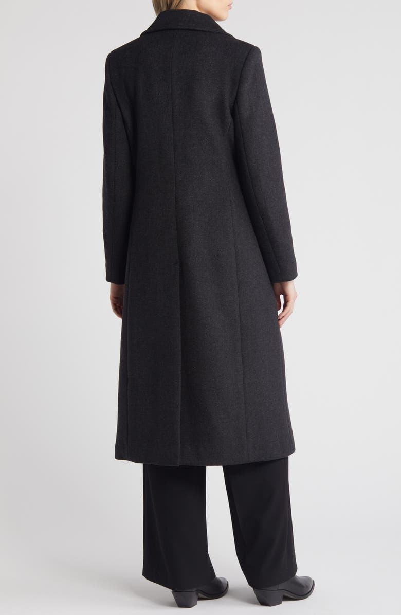 Sam Edelman Single Breasted Twill Reefer Coat | Nordstrom
