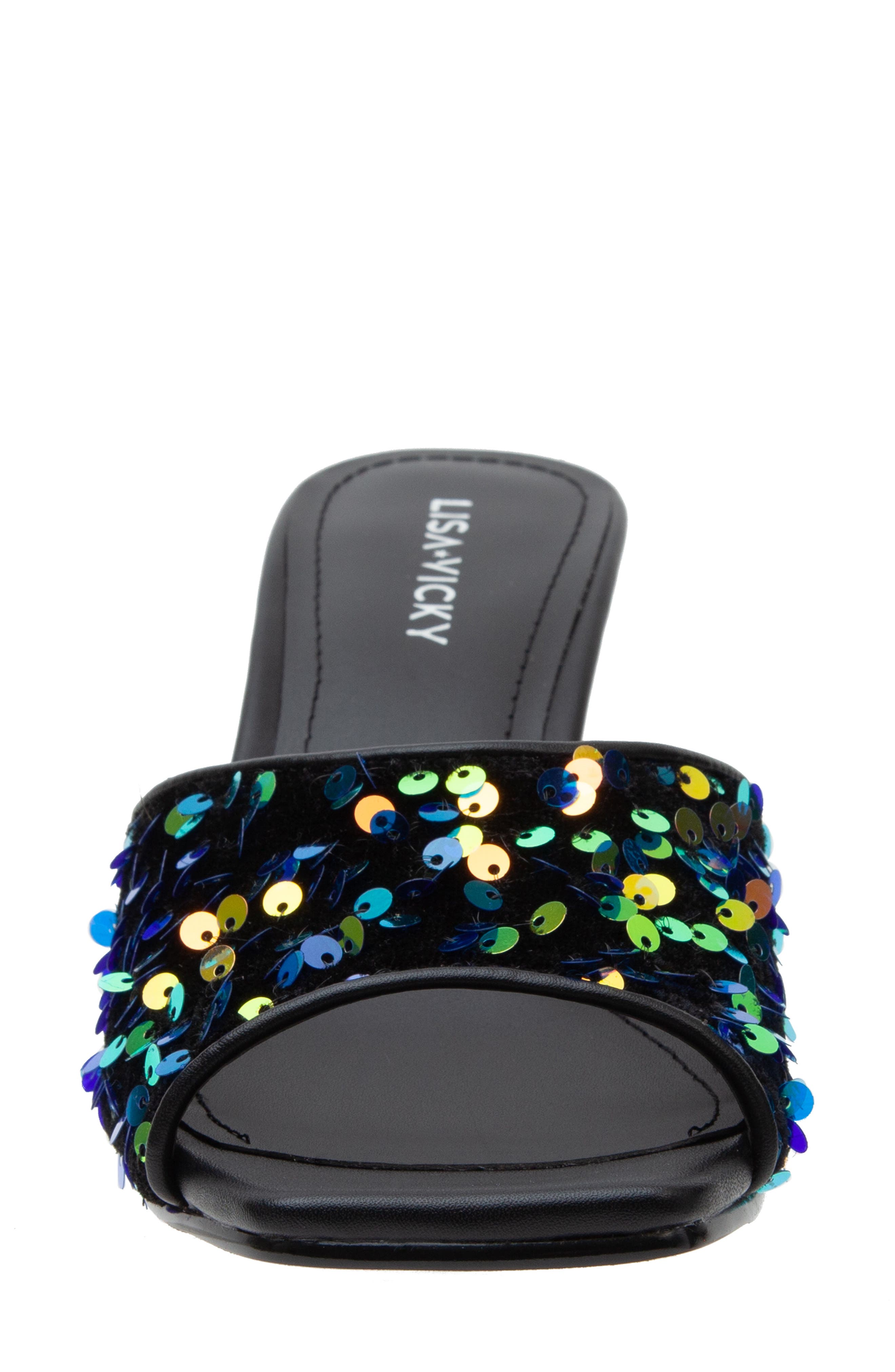 Lisa Vicky Pretty Sequin Slide Sandal (Women) | Nordstromrack