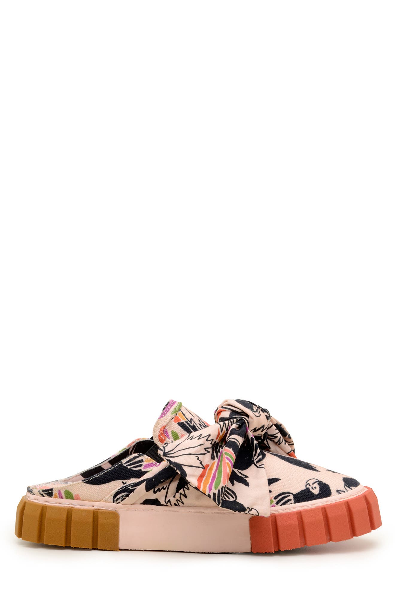 FARM Rio Birds Platform Mule Sneaker with Bow (Women) | Nordstromrack