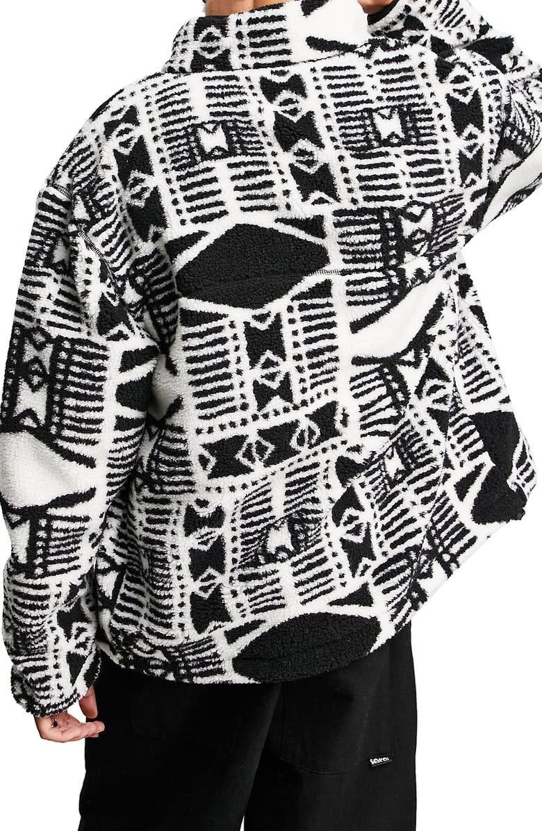 Topman High Pile Fleece Jacket | Nordstromrack