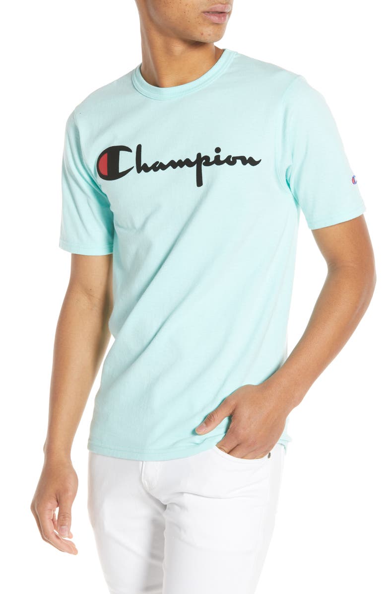 Champion Vintage Flock Print Logo T-Shirt | Nordstrom